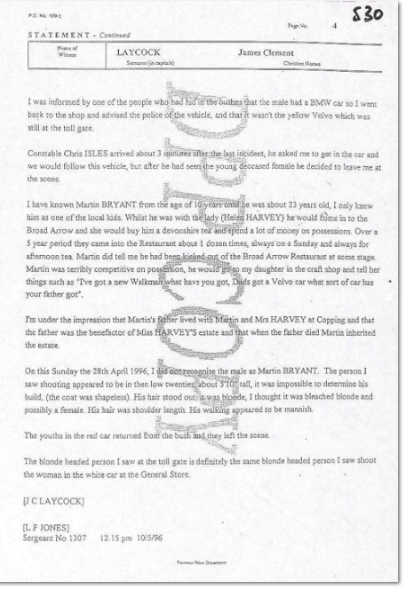 laycock statement - Gumshoe News