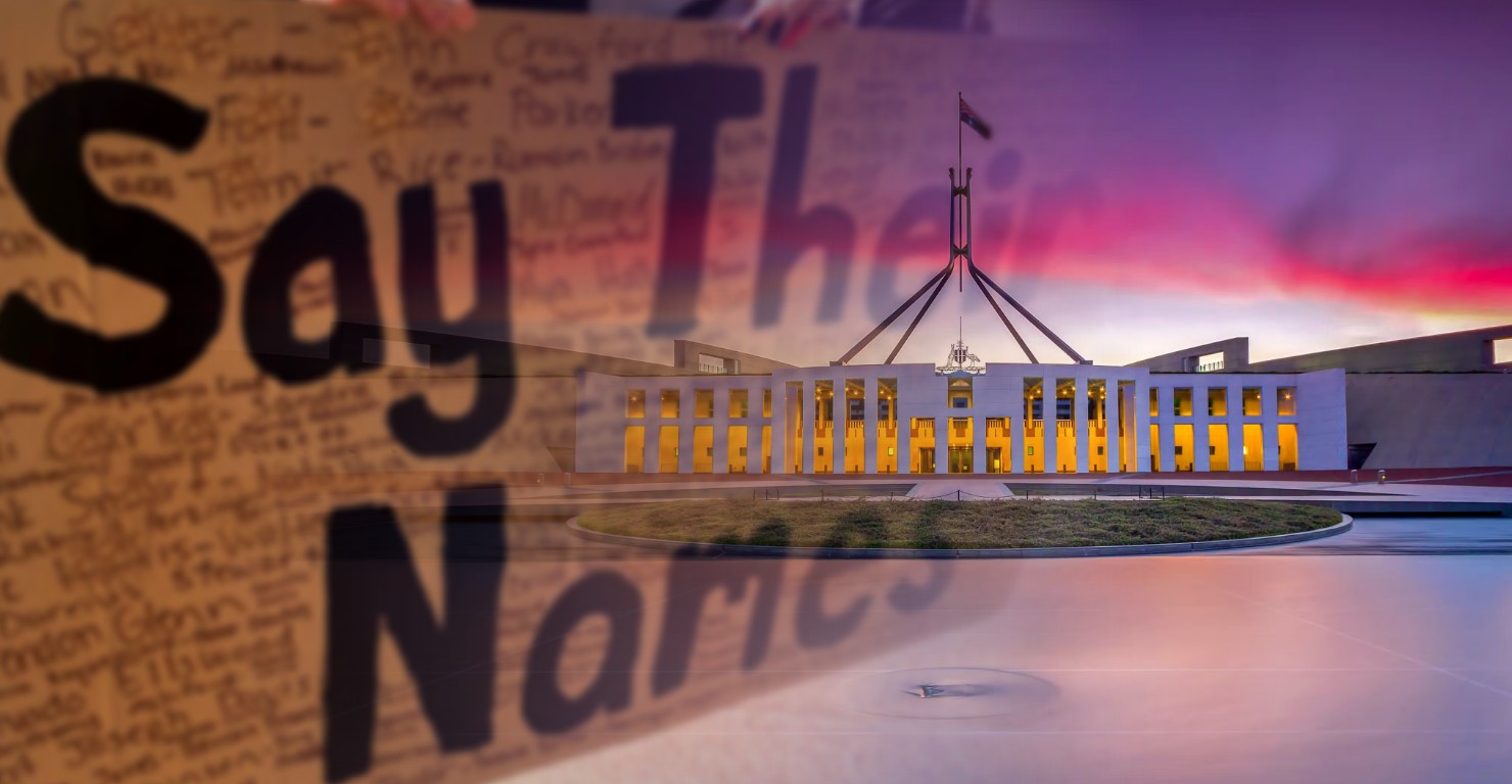 say their names - Gumshoe News